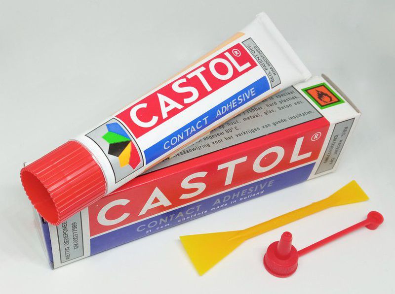 Lem Castol Contact Adhesive Tube 51 cc (Besar)