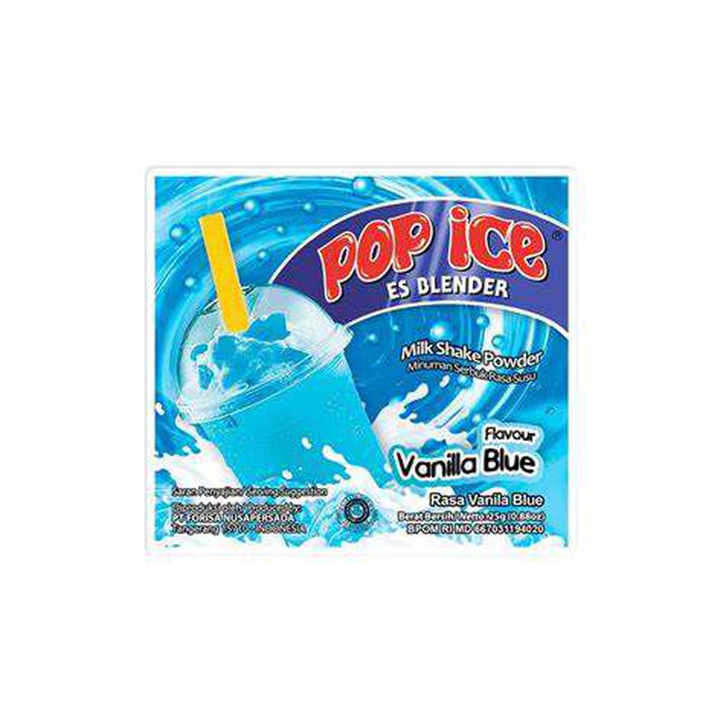 POP ICE VANILA BLUE
