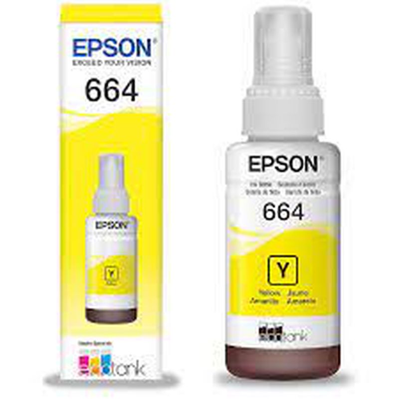 Tinta Epson 664 Yellow