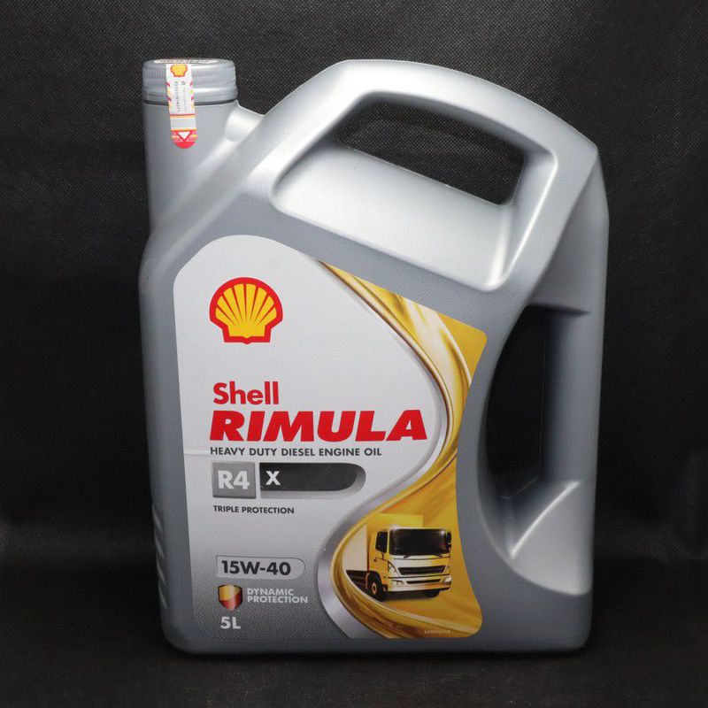Oli Pelumas Mobil Mesin Diesel Shell Helix Rimula R4X - 1GALON