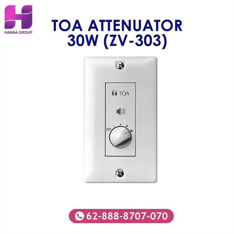 TOA ATTENUATOR 30W (ZV-303)