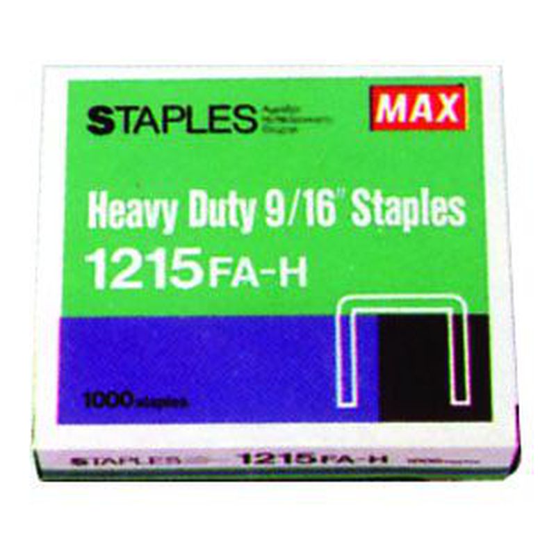 MAX Staples Heavy Duty 1215 FA-H