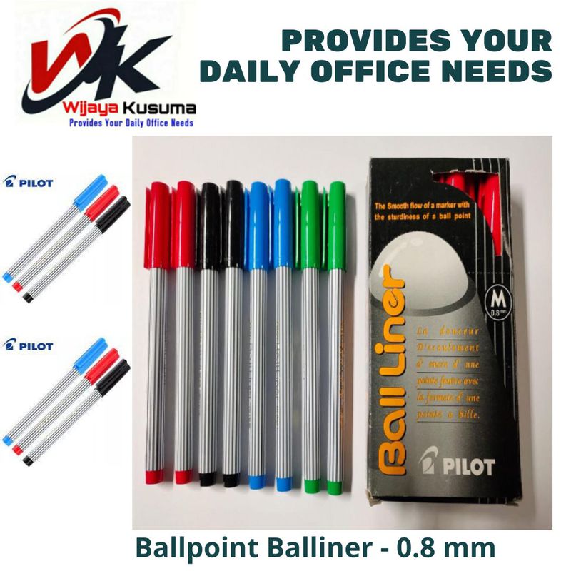 Ballpoint Pilot Balliner 0.8 mm