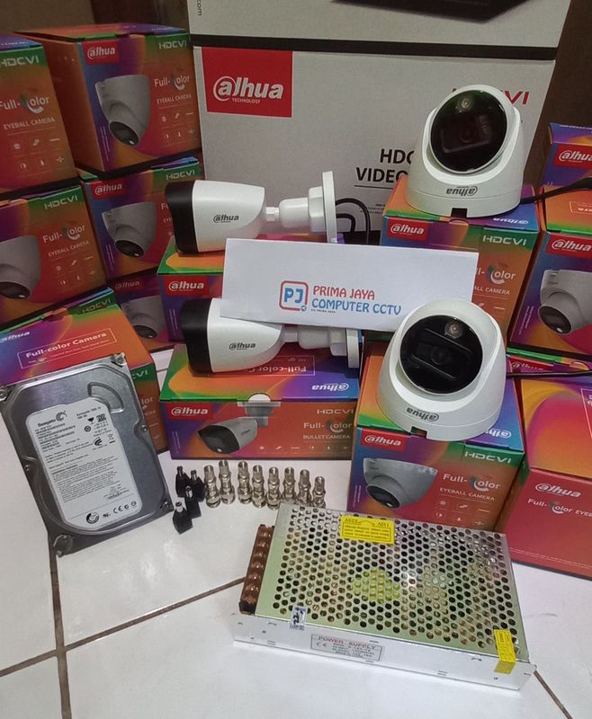 Paket dahua colorvu 4 kamera