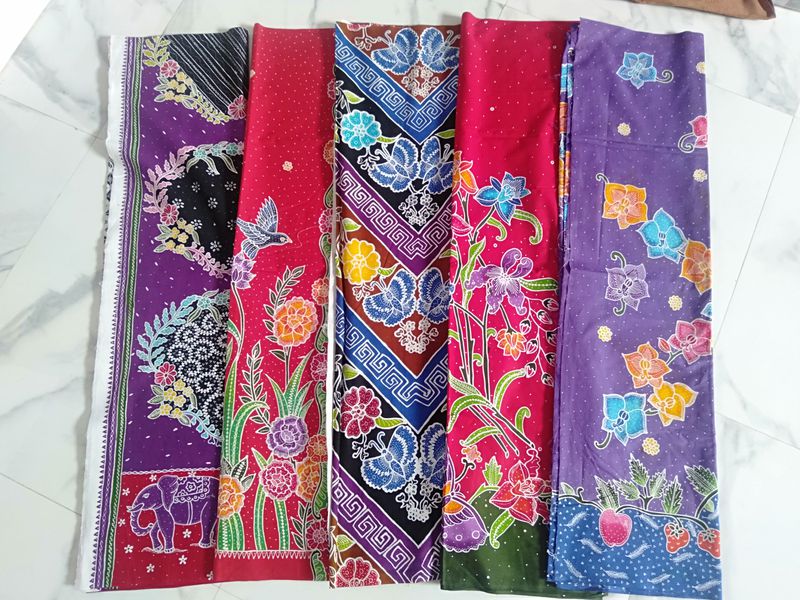 kain batik full tulis khas kota batu