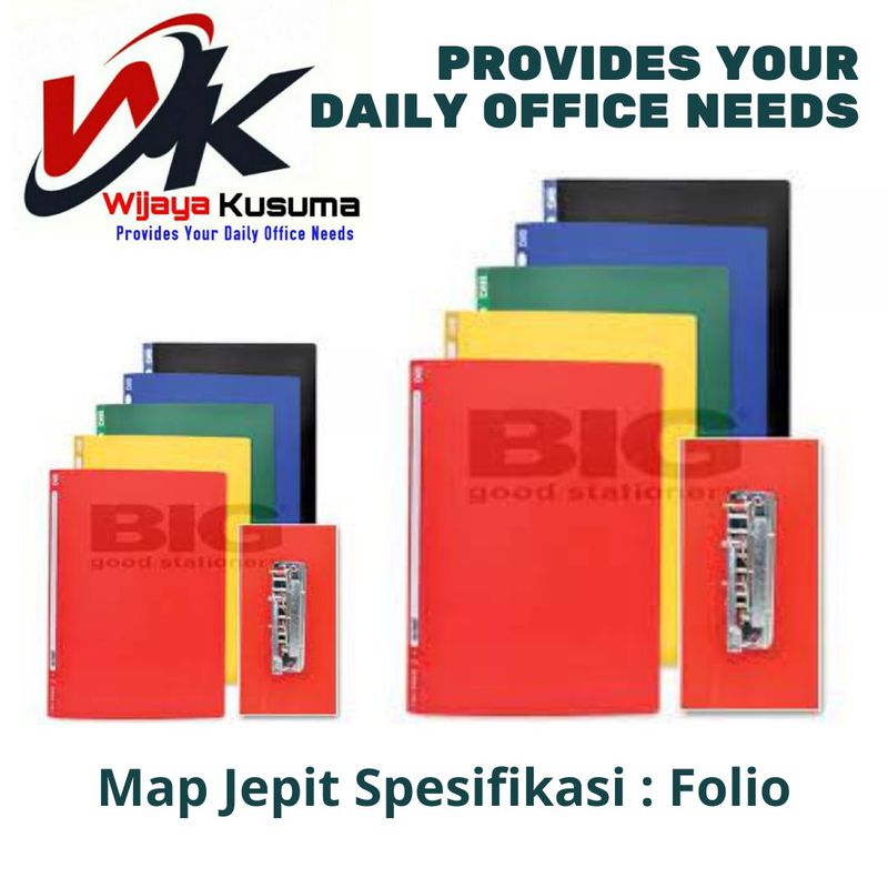 Map Bussiness File uk Folio F4 / Map Jepit ukuran Folio F4