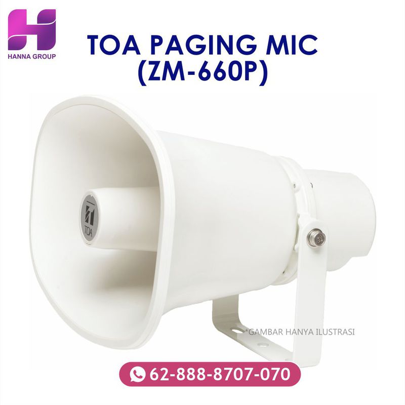 TOA PAGING MIC (ZM-660P)