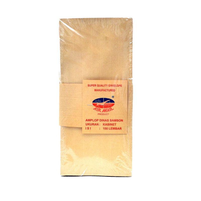 Amplop Coklat Polos 18X28