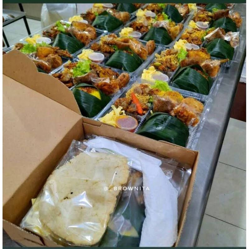 Nasi Box Ayam / Ikan (bakar / goreng)