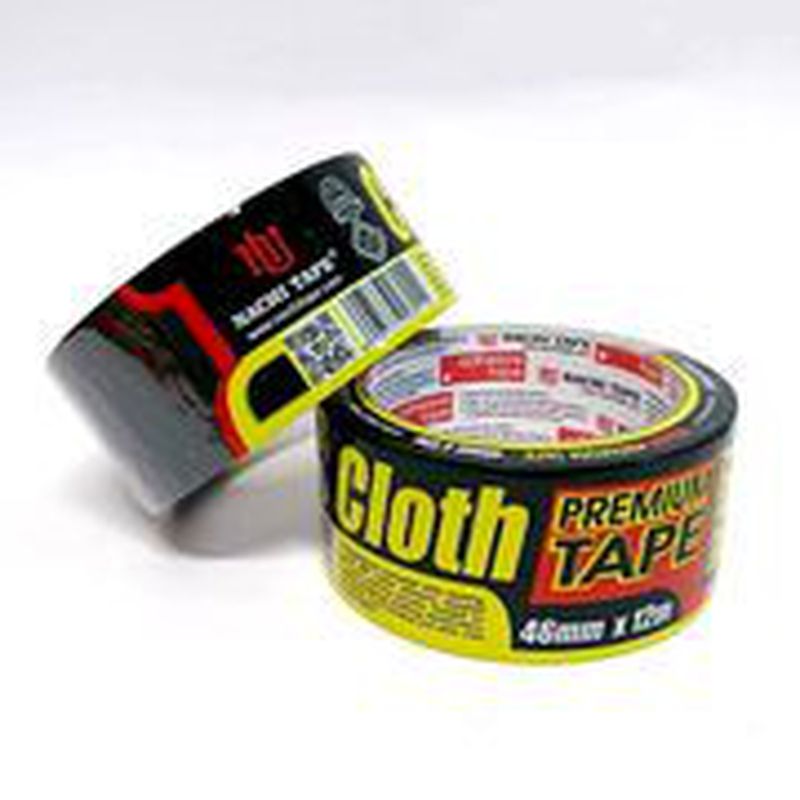 ISOLASI CLOTH TAPE PREMIUM 46mmx12m HITAM