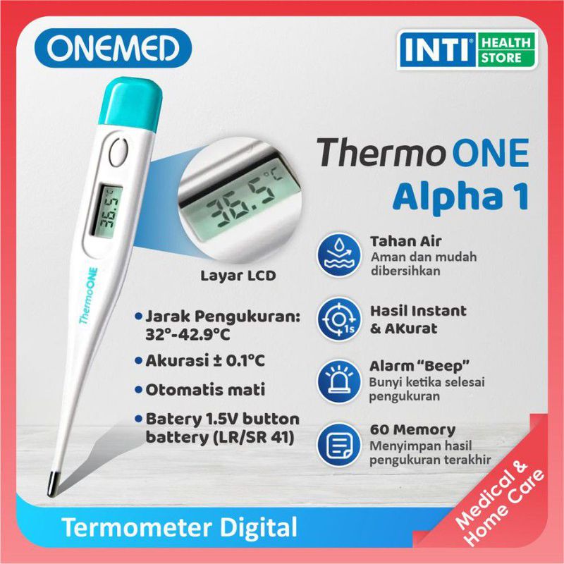Thermoone Alpha 1 Digital Clinical Thermometer