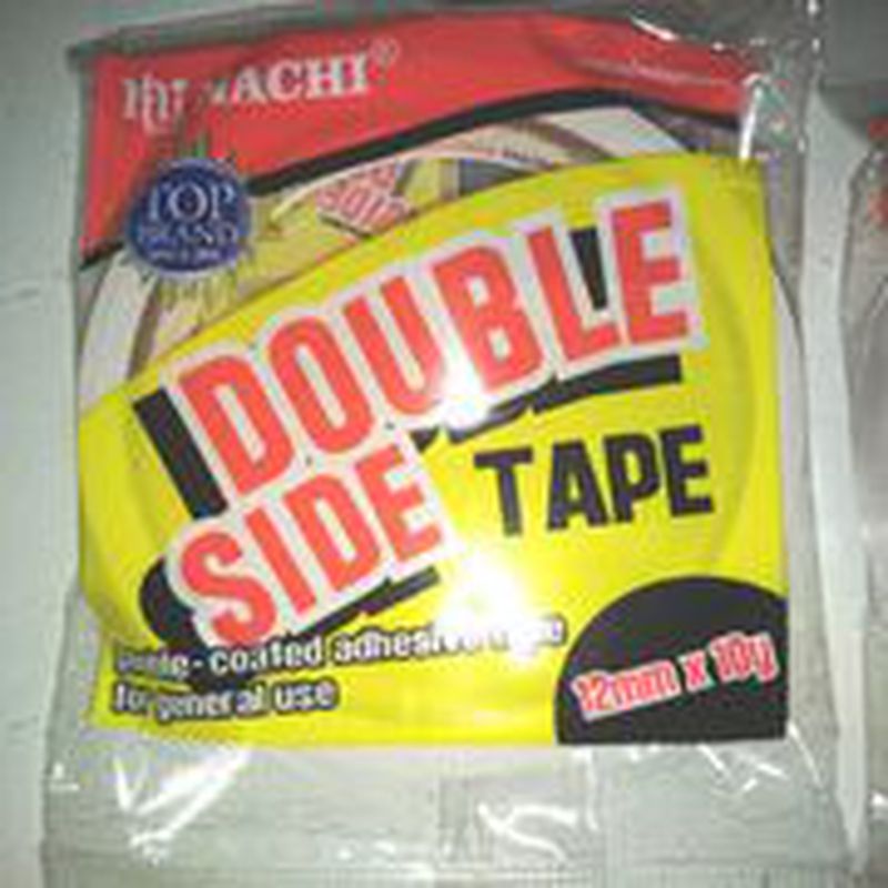 ISOLASI BOLAK BALIK (DOUBLE TAPE) NACHI TAPE 12mm x 10yards