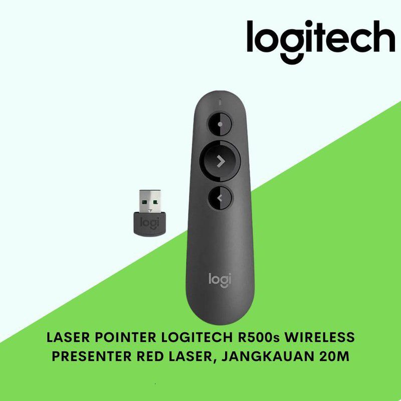 LASER POINTER LOGITECH R500s WIRELESS PRESENTER 2,4GHz