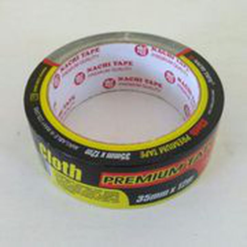 ISOLASI CLOTH TAPE PREMIUM 35mm x 12m HITAM