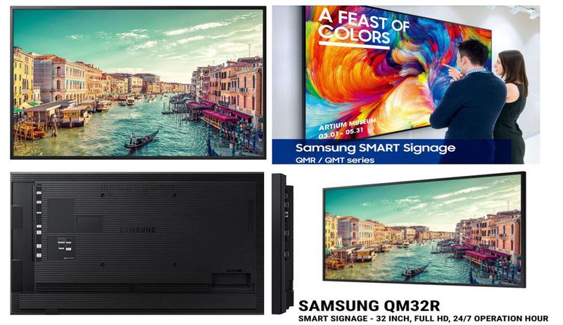 SAMSUNG Smart Signage 32 Inch QM32R