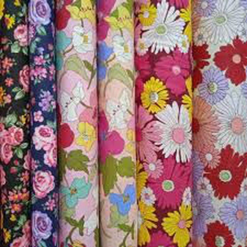 Kain Katun Lokal Motif