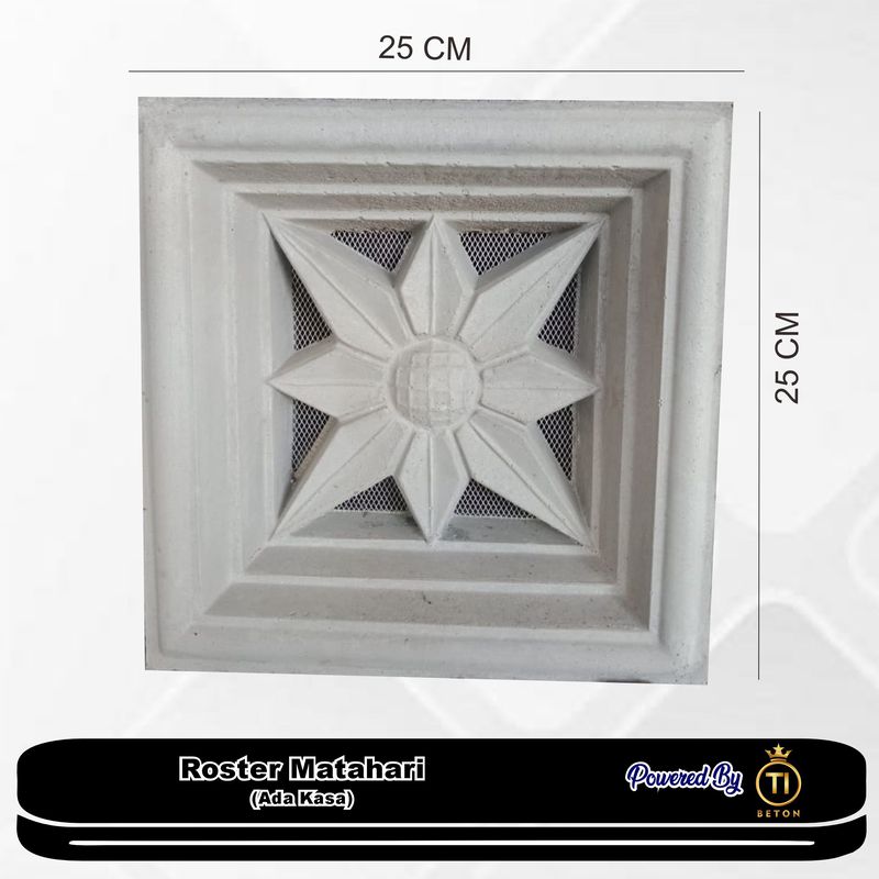 ROSTER ANGIN - ANGIN MOTIF MATAHARI