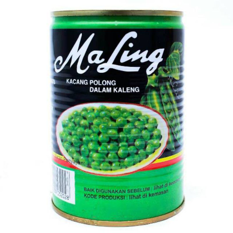 kacang ercis kaleng
