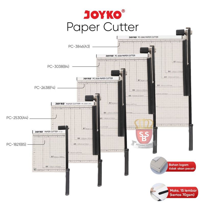 PAPER CUTTER / PEMOTONG KERTAS JOYKO - A3