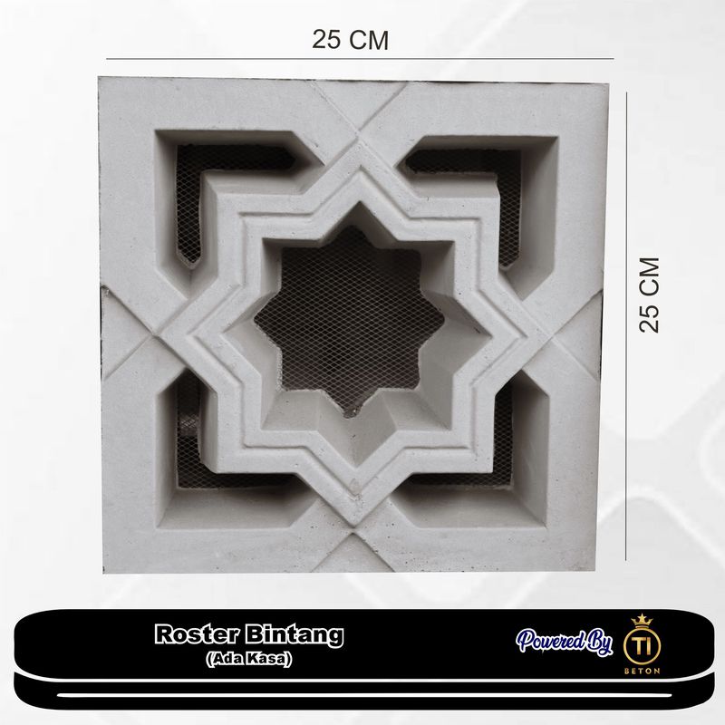 ROSTER BETON PER PCS