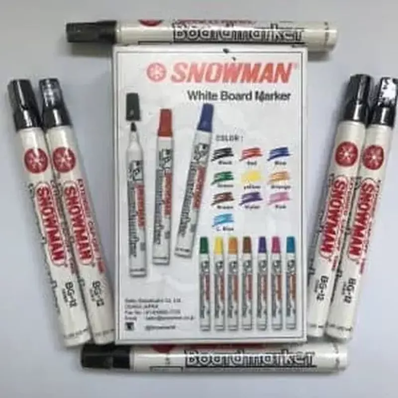Spidol Whiteboard Snowman - Hitam