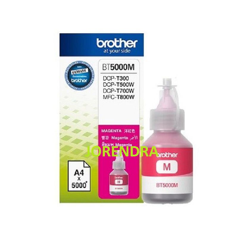 TINTA BROTHER BT5000M MERAH