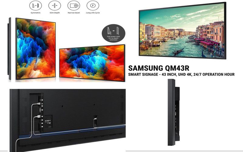 SAMSUNG Smart Signage 43 Inch QM43R