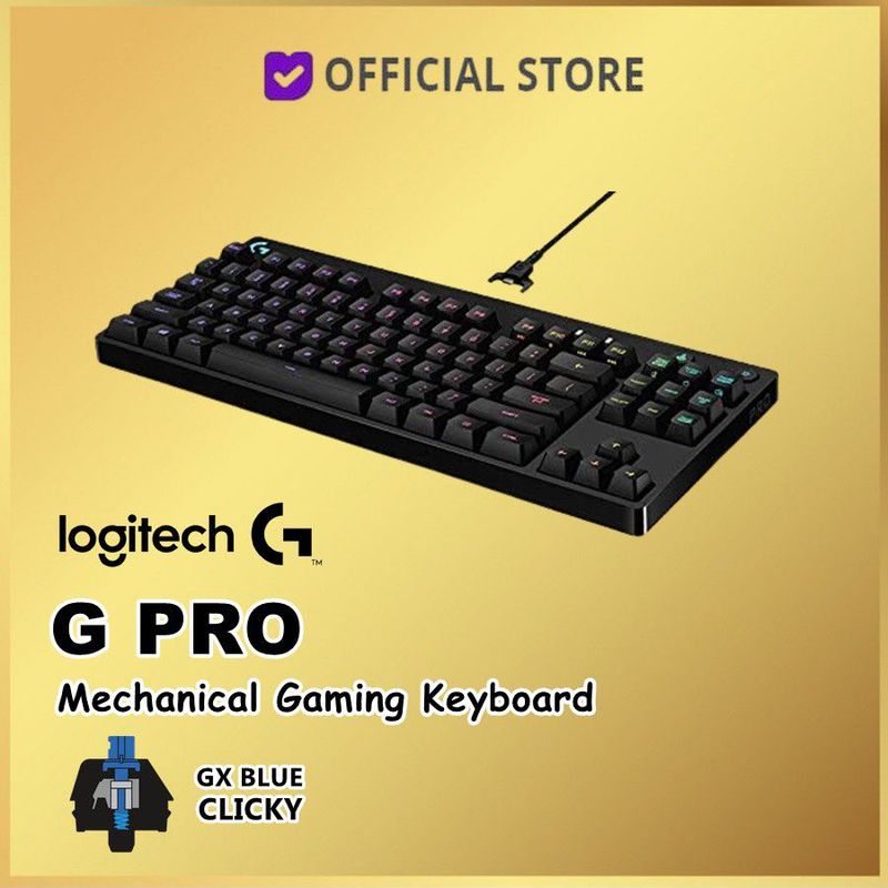 Logitech G PRO Keyboard Gaming Garansi Resmi 1 Tahun