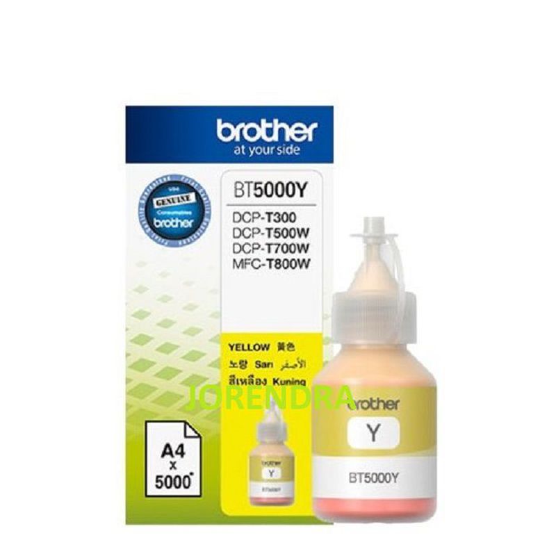 TINTA BROTHER BT5000K KUNING