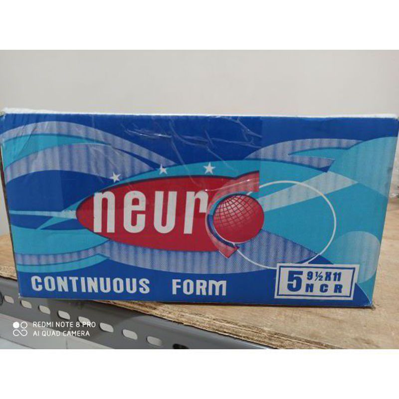 Continuous Form 9.5 x 11 5ply Belah 2 NEURO