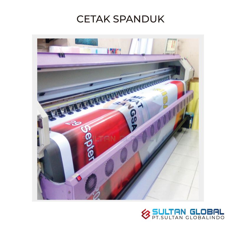Cetak Print Spanduk Backdrop