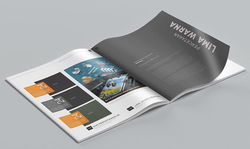 Cetak Majalah/Buletin