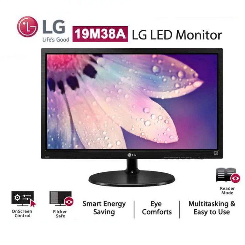Monitor 20" dan Pemasangan