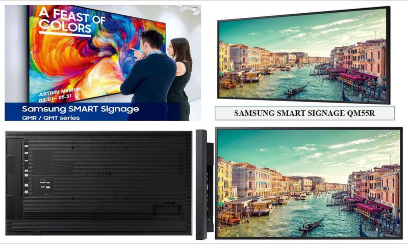 SAMSUNG SMART SIGNAGE 55 Inch QM55R