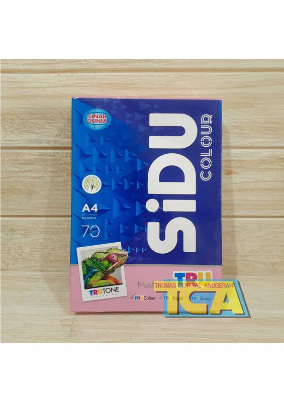 Kertas hvs sidu A4 berwarna - Kuning