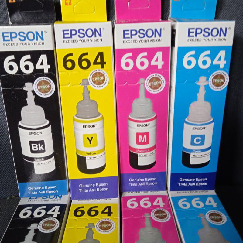 Tinta Printer Epson Hitam 664