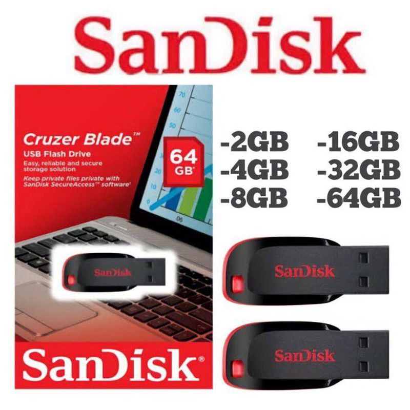 Flashdisk - 16gb & 4gb - 4gb