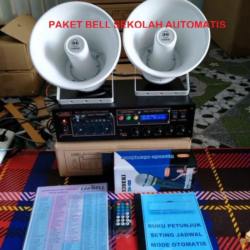 BELL OTOMATIS DAN MANUAL 2 HORN SPEAKER