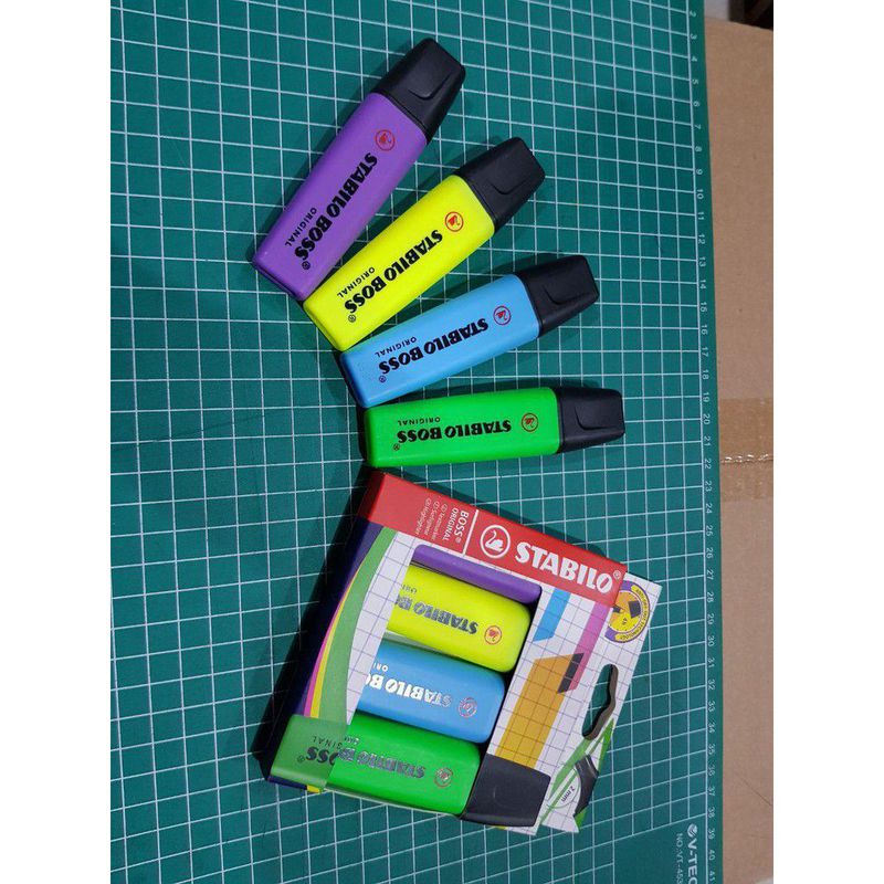 Stabilo Boss 4 warna
