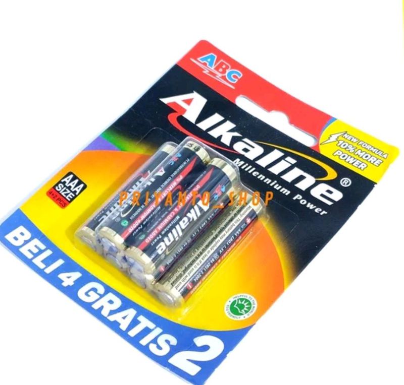 Batu baterai Alkaline AAA