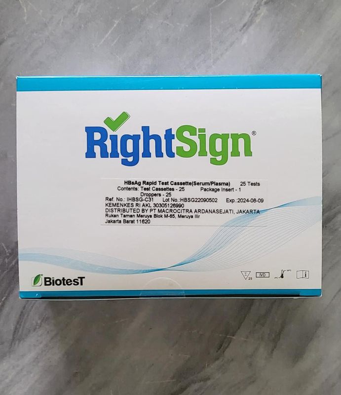 HBSAG DEVICE RIGHT SIGN