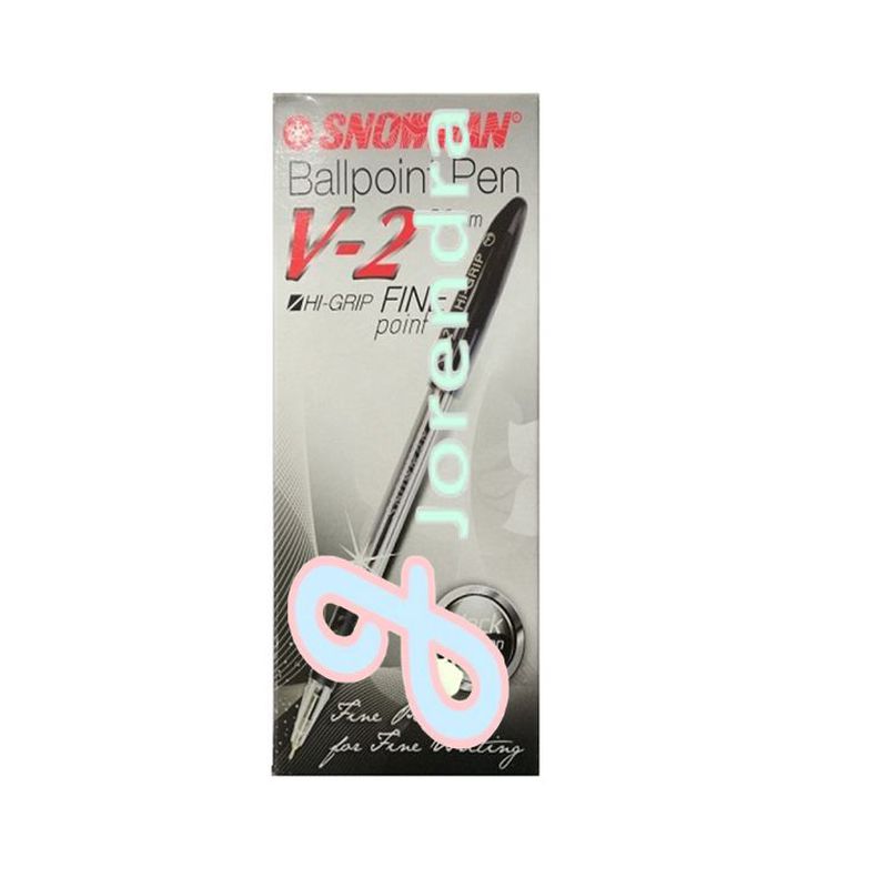 BALLPOINT SNOWMAN V-2