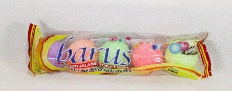 Kapur Barus Bal isi 5 warna