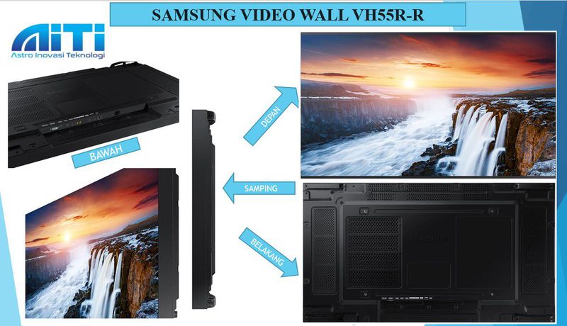 SAMSUNG VIDEO WALL 55 Inch VM55R-R