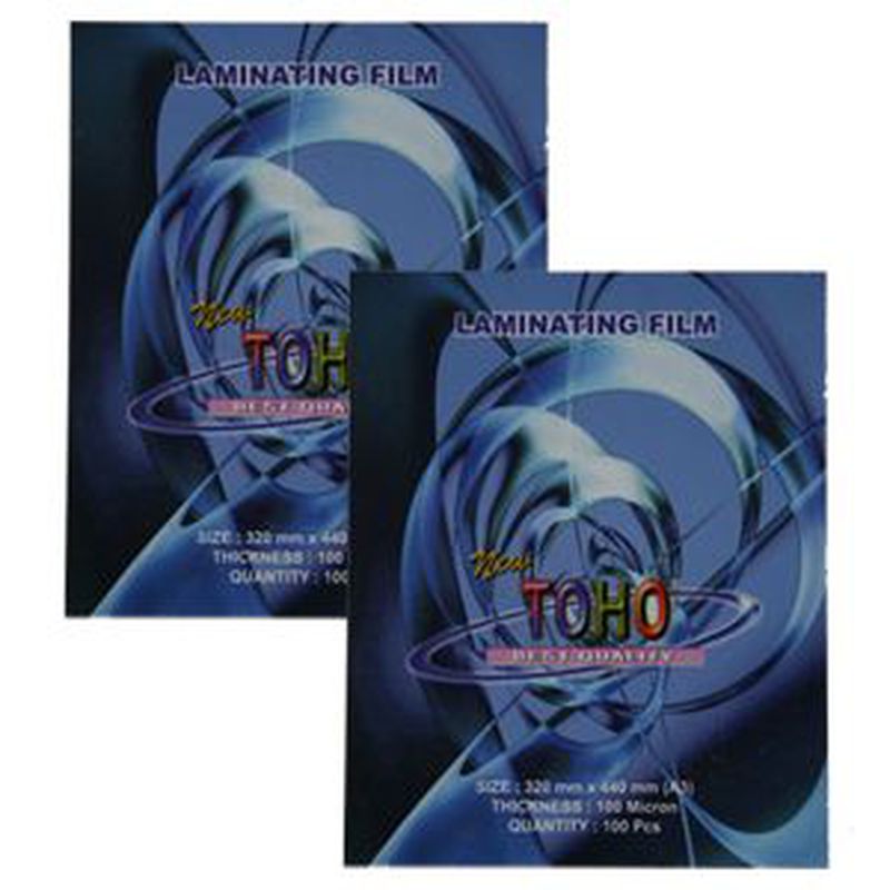 TOHO Laminating Plastick Size A3 @ 100 Sheet