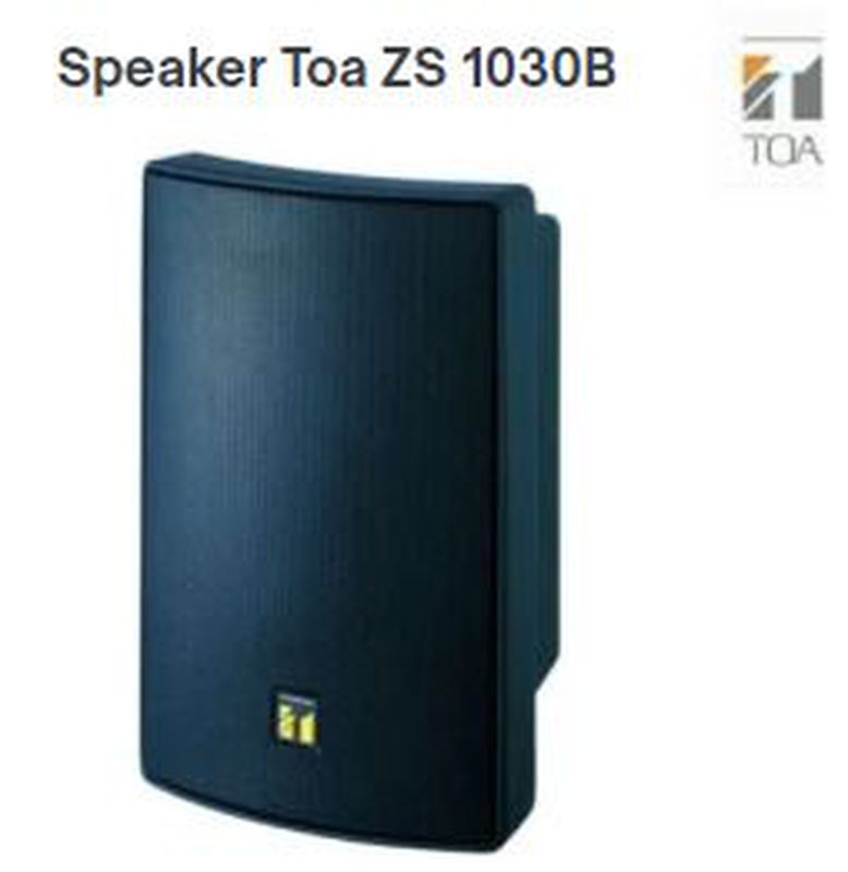 Speaker Dinding TOA ZS 1030B