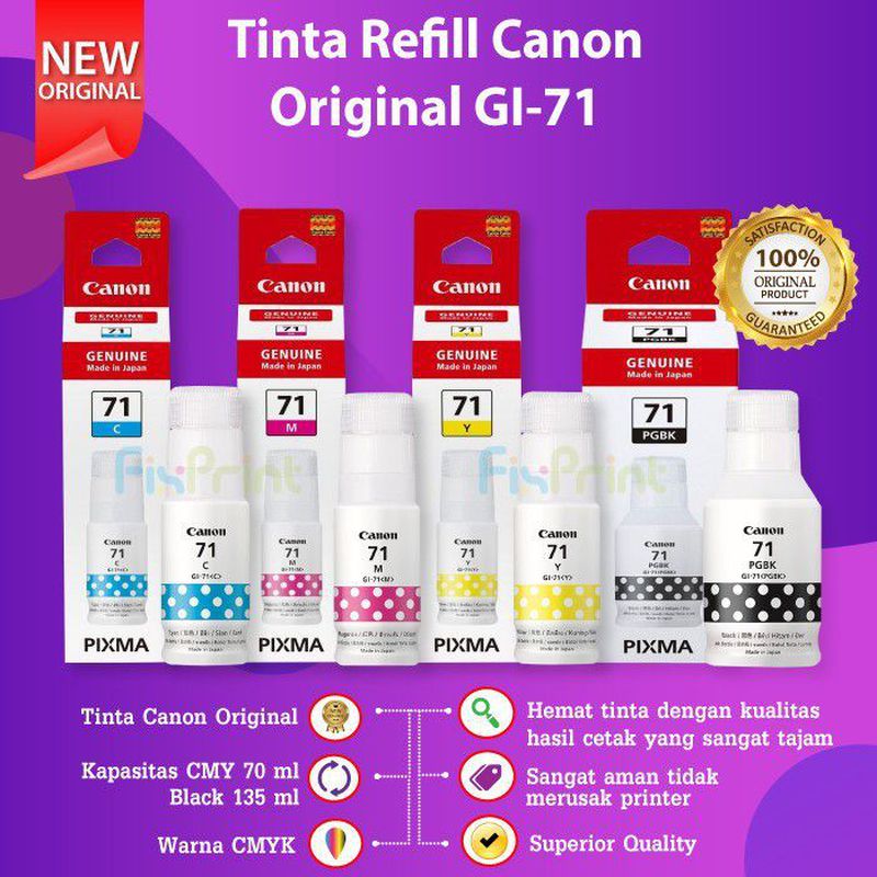 Tinta Canon G3060 GI-71 - Black