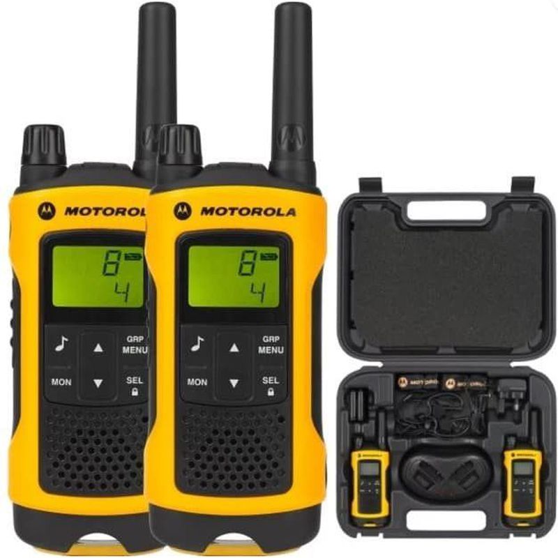 HT Motorola TLKR-T80 Extreme Go Beyond Walkie Talkie Radio up 10 km
