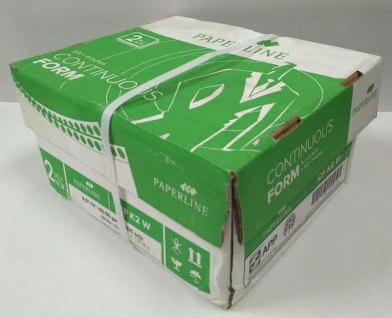PAPERLINE PAPER CONTINOUS FORM 9 1/2 X 11 2 PLY PW