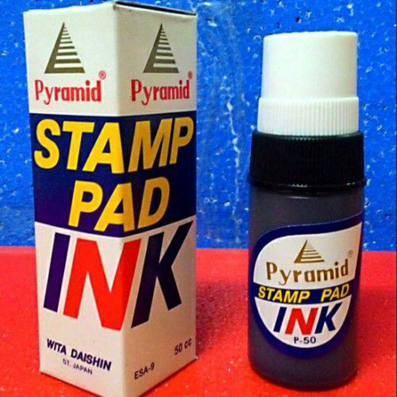 Tinta Stempel / Stamp Ink Pyramid